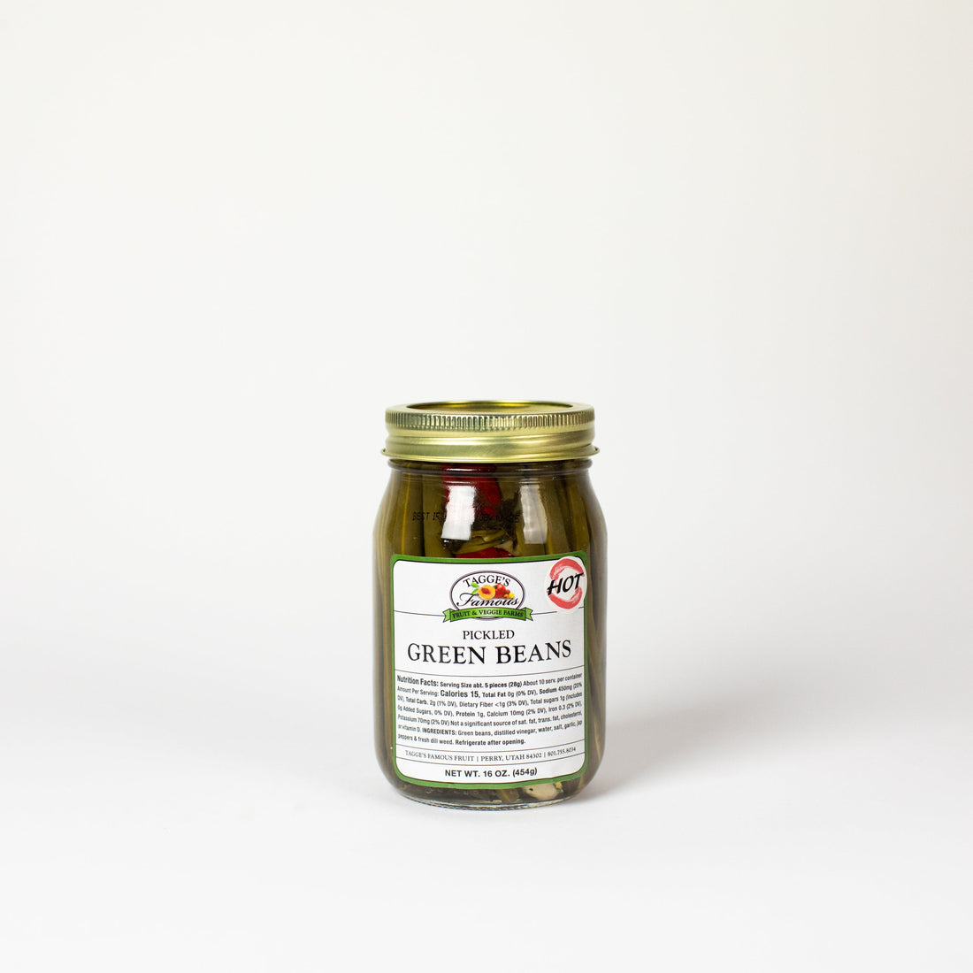 Pickled Green Beans – Tagge's Farm